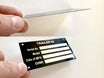 Trailer ID Plate Aluminum Tag with custom engraving of your data ...